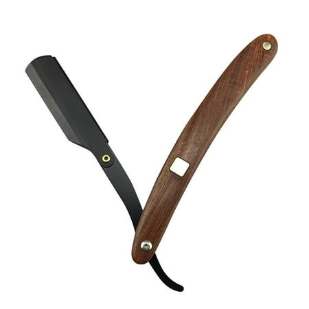 Manual Blades Red Wood Handle Razor Professional Men Razor Haircut ...