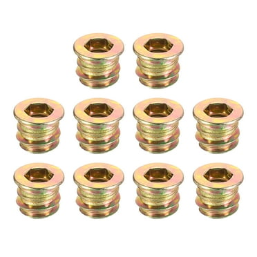Uxcell Thread Adapters Sleeve Reducing Nut M10x1.5 Male to M5x0.8 ...