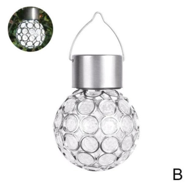 Sinhoon Solar Ball Garden Light, Solar Ball Garden Hang Outdoor ...