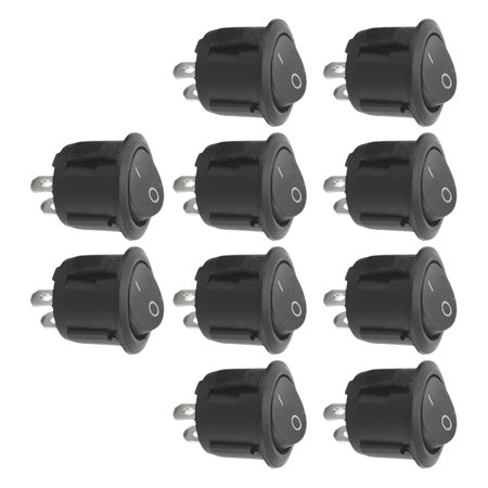 Youkk 10 Pieces ABS Boats Pushbutton Switch Portable Detachable 2 Gear ...