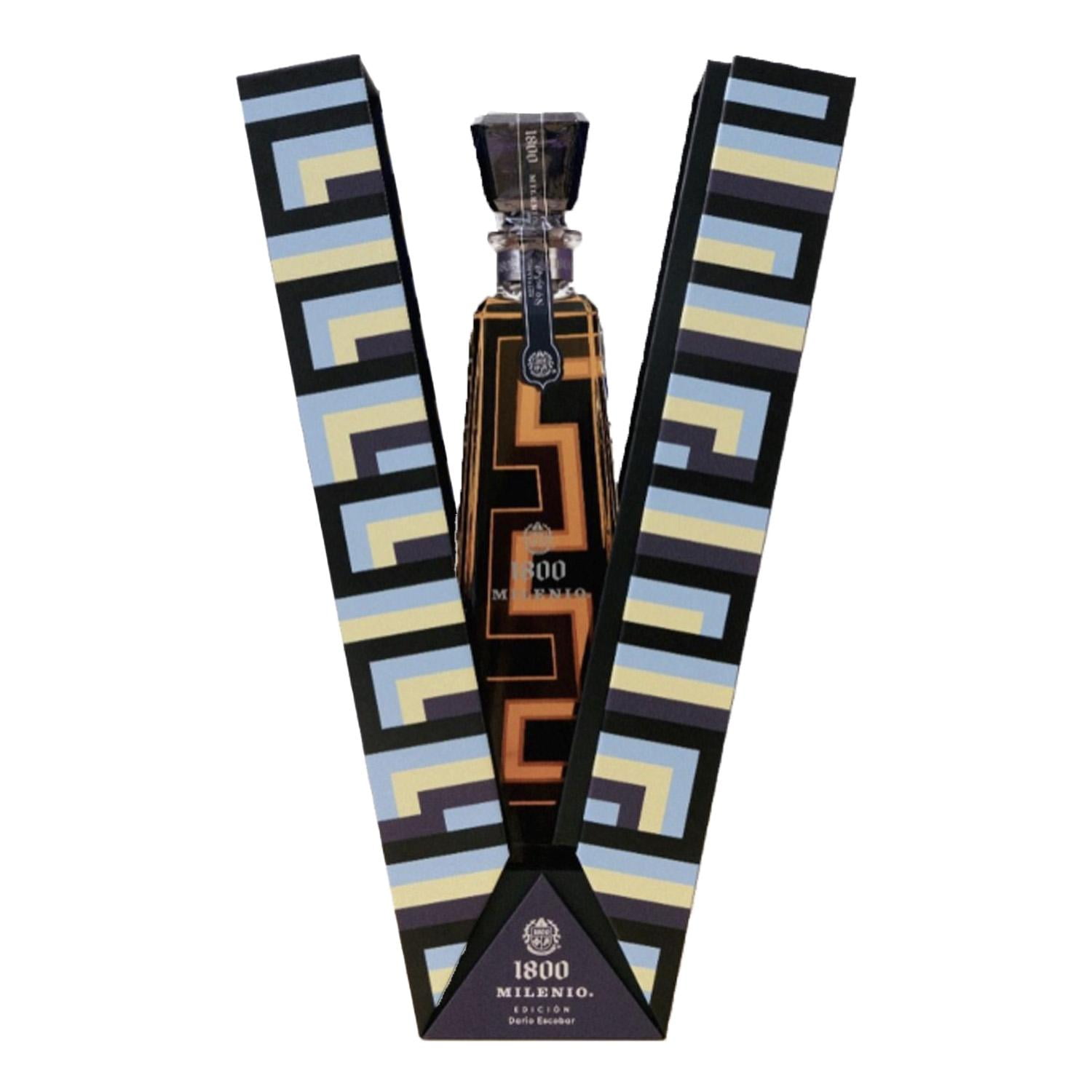 Pack de 2 Tequila 1800 Milenio Extra Añejo Dario Escobar 700 ml | Bodega Aurrera en línea