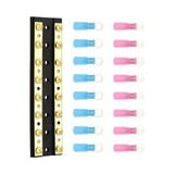 8 Terminals Bus Bar Busbar Junction Assembly Stable Performance Brass ...