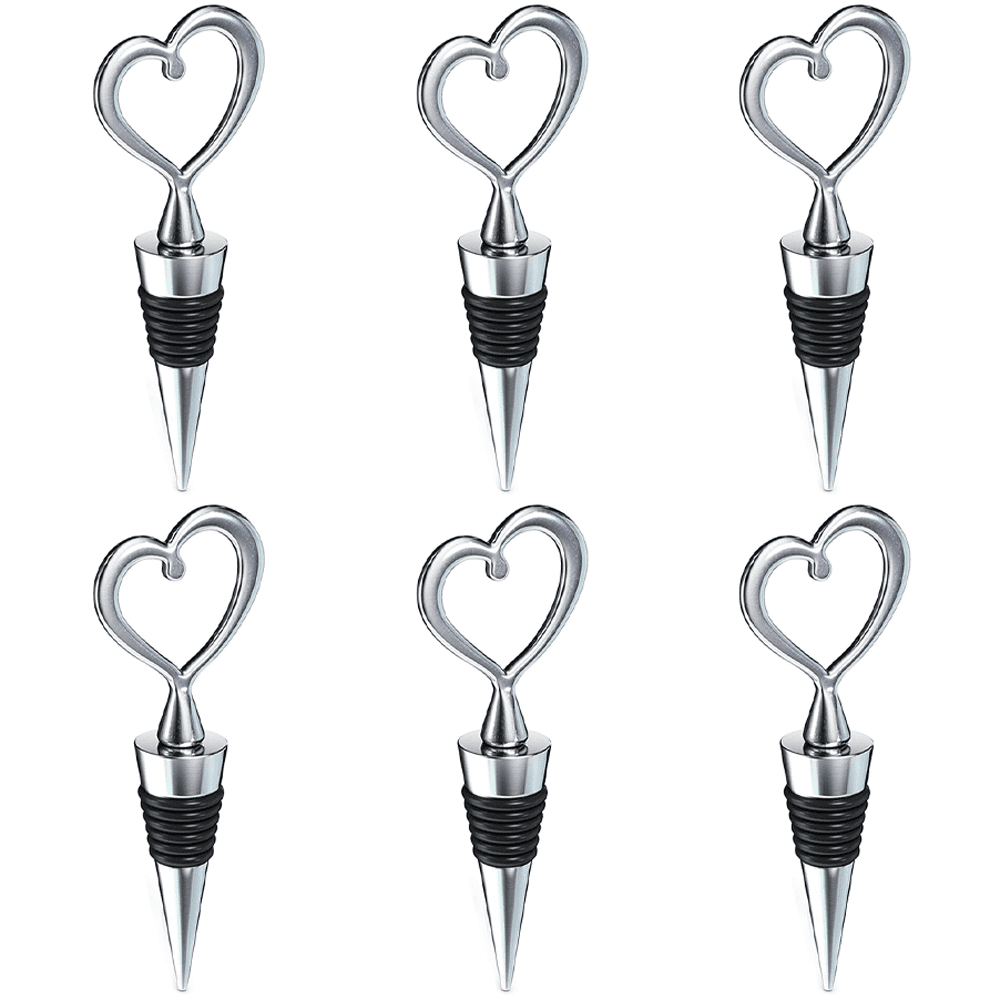Click here for Mfg2020 Heart Shape Wine Stoppers For Wedding Favo... prices