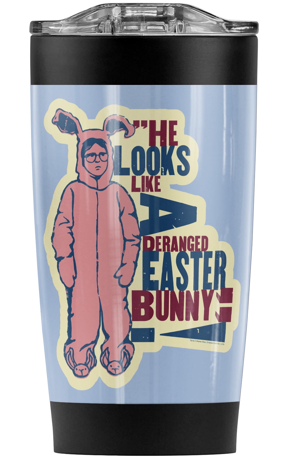 A Christmas Story Deranged Easter Bunny Stainless Steel Tumbler 20 oz ...