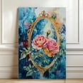 Rose Flower Canvas Wall Art 8x12 inches - Muted Rustic Rose Flower ...