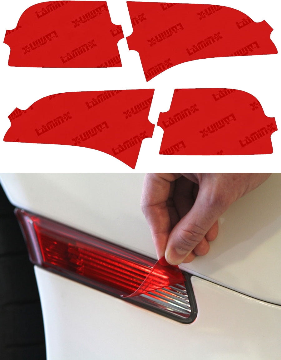 Tesla Model 3 (18- ) Red Reverse Light Covers - Walmart.com