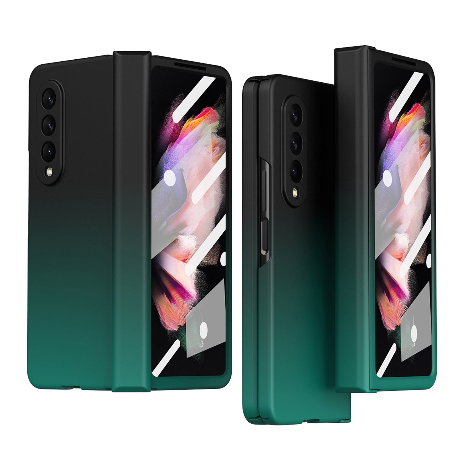 Mantto Galaxy Z Fold3 5G Case, Samsung Z Fold 3 5G Cover, Matte Hard PC ...
