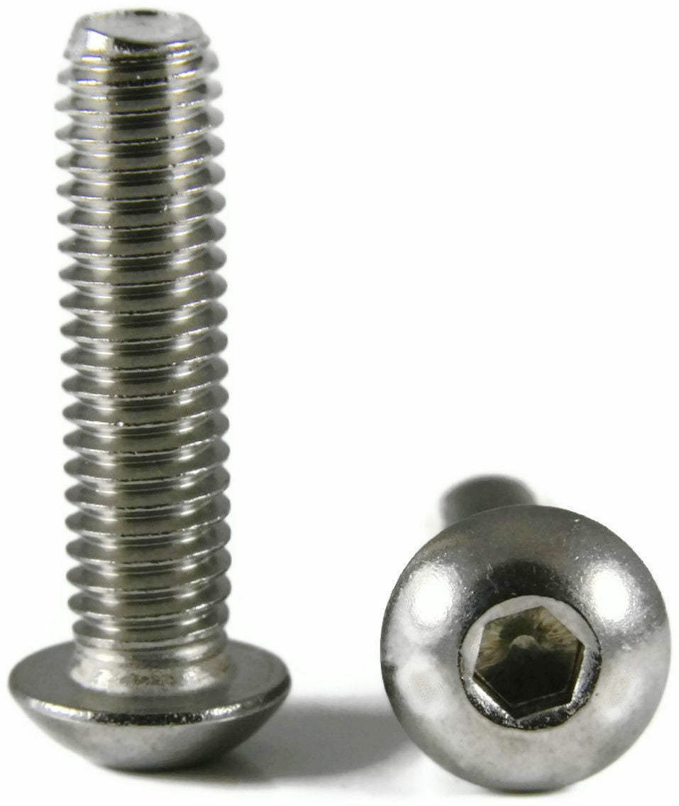 Button Head Socket Cap Screw Stainless Steel Screws UNC 1 4 20 X 3 1 2 button-head-socket-cap-screw-stainless-steel-screws-unc-1-4-20-x-3-1-2