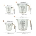 Durable Baking Measuring Cup With Clear Measurement Marking Kitchen ...