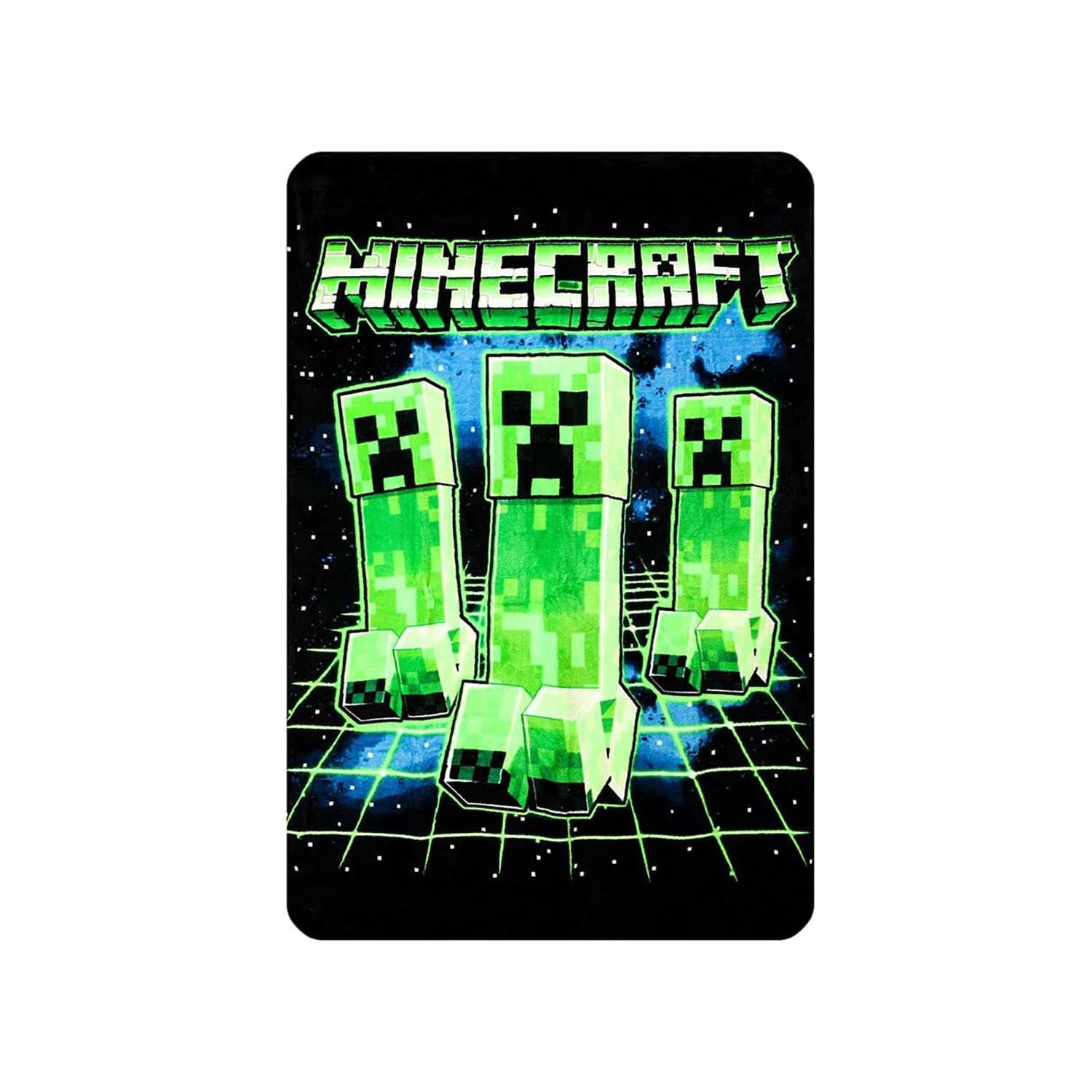 Click here for Bioworld Minecraft Creepers Fleece Throw Blanket 4... prices