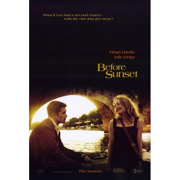 Before Sunset (2004) 27x40 Movie Poster - Walmart.com