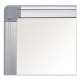 MasterVision MA0300790 Earth Silver 36 in. x 24 in. Easy Clean Dry ...