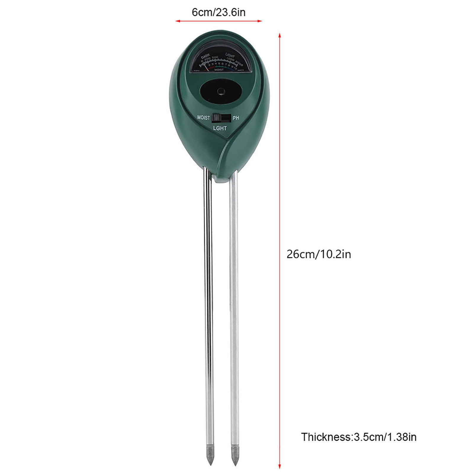 Monitor Hydrometer Meter, Premium Plastic 3 in 1 Moisture Sensor Meter ...