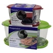Progressive Prepworks Lettuce Keeper Food Storage , 4.7 Qt, Green Lid ...