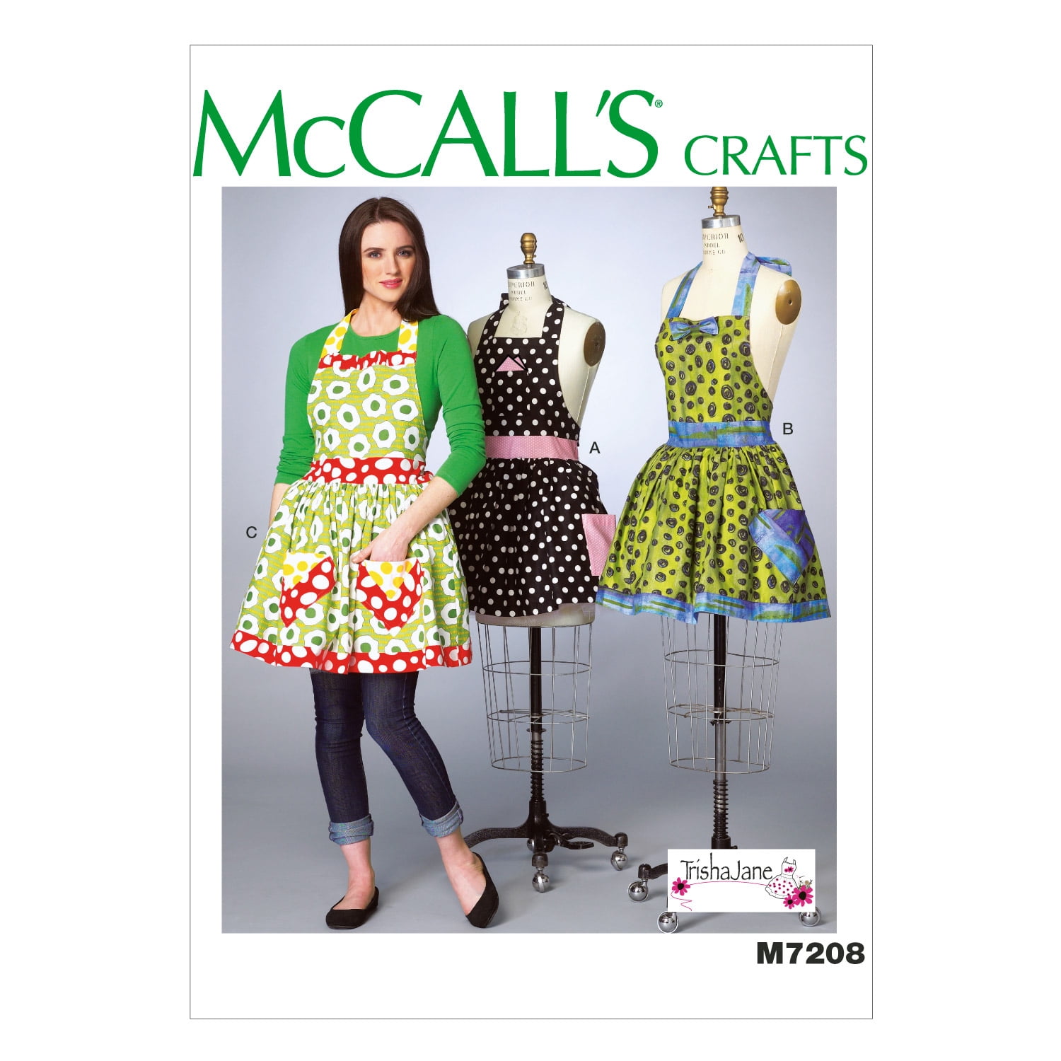 McCall PatternMisses' Aprons and Petticoat-XS-S-M-L-XL - Walmart.com