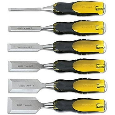 STANLEY FatMax 16-971 6-Piece Short Blade Chisel Set - Walmart.com