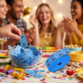 ACDANC Blue 50/50 Double Raffle Tickets Roll-500 Pairs (1000 Pcs ...