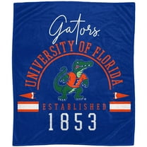 College Covers Everything Comfy Florida Gators Soft Raschel Throw ...