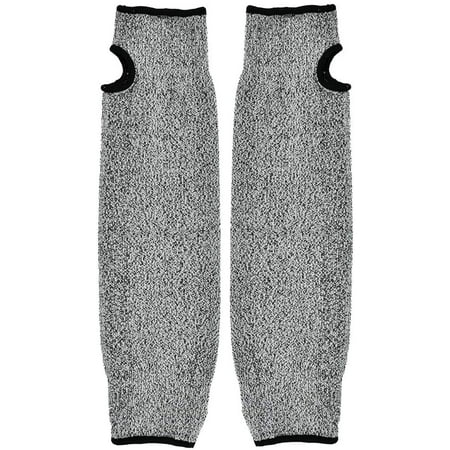 Cut Resistance Knit Sleeve Level 5 Protection,Slash Resistant ...
