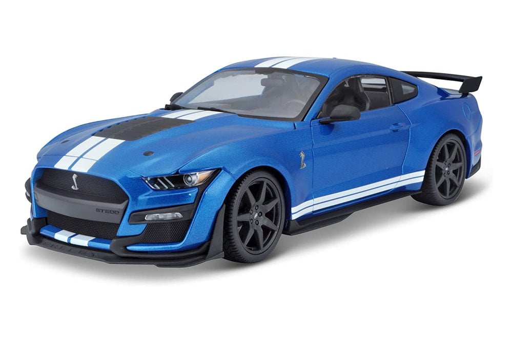 2020 Ford Mustang Shelby GT500, Blue - Maisto 31388BU - 1/18 scale ...