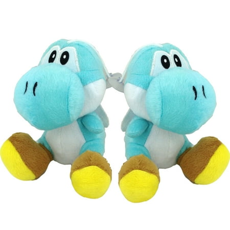 Super Mario Plush Teddy - Sitting Yoshi Toy - Size:7in / 18cm - Brand ...
