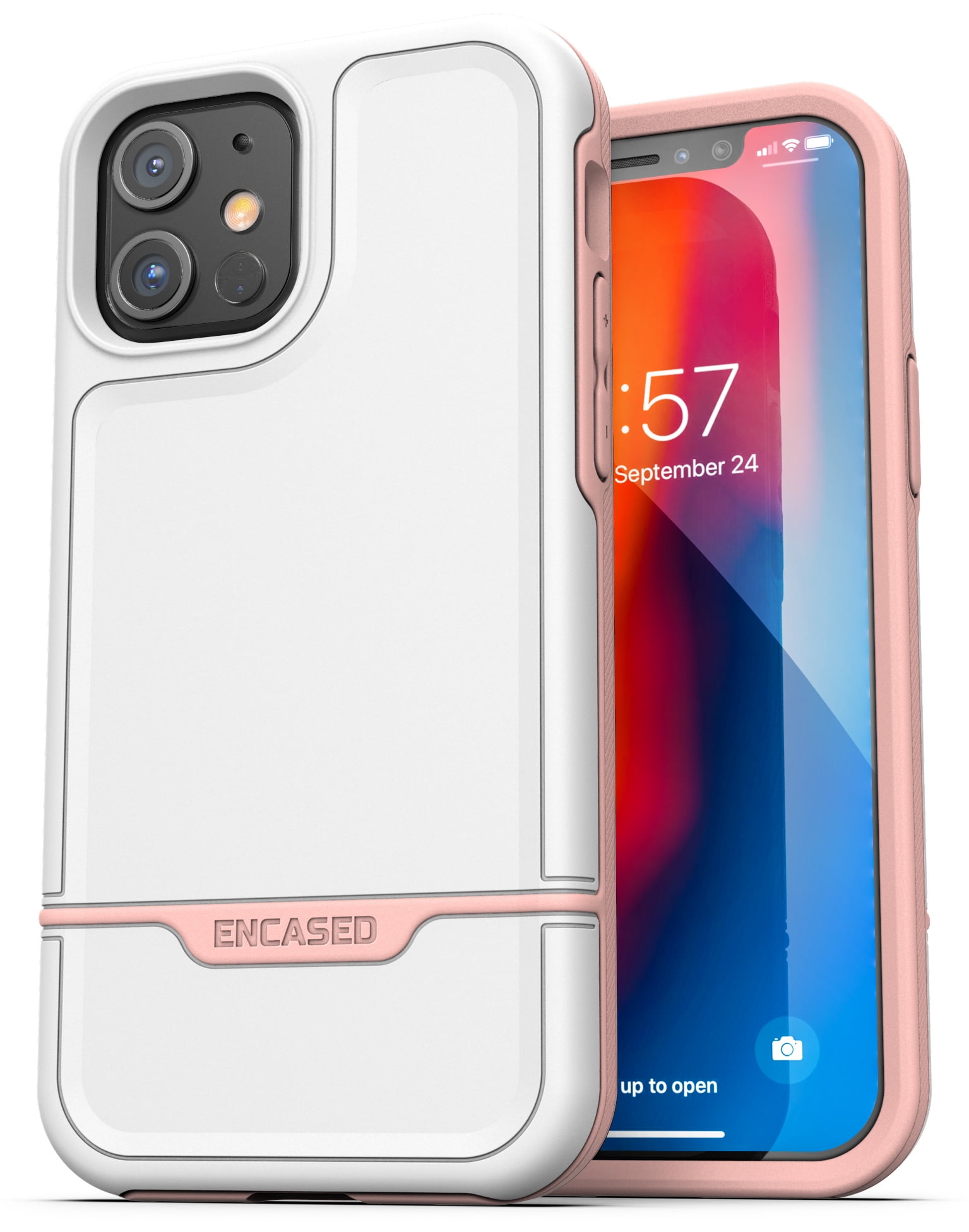 Encased Protective Apple iPhone 12 Case (2020 Rebel Armor) Heavy Duty ...