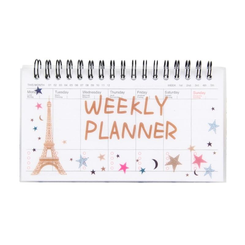 Teacher Academic Planner Spiral Daily Planner To-do-list Pad for ...