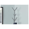 Coat Rack, Hall Tree - Free Standing Metal Coat Rack 8 Hook - 70 ...