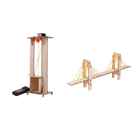 DIY Model & Cable Stayed Bridge Model for Kids Education Toys | Walmart ...