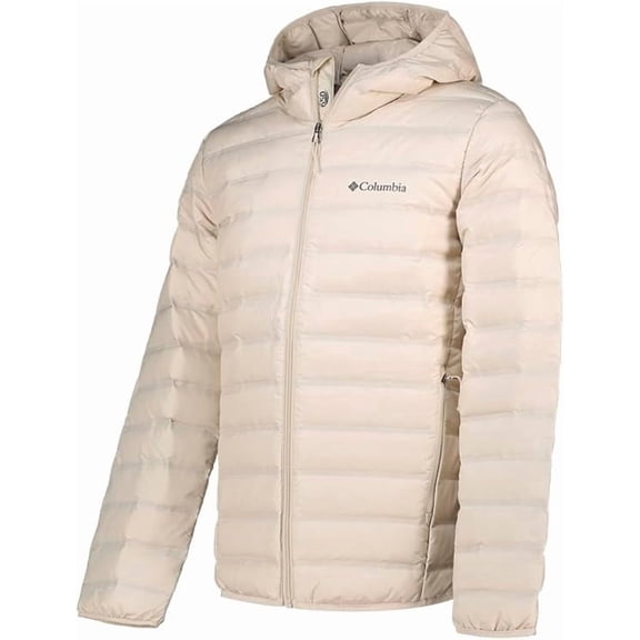 Columbia Men’s Lake II Down Hooded Jacket – Lightweight Puffer Coat ...