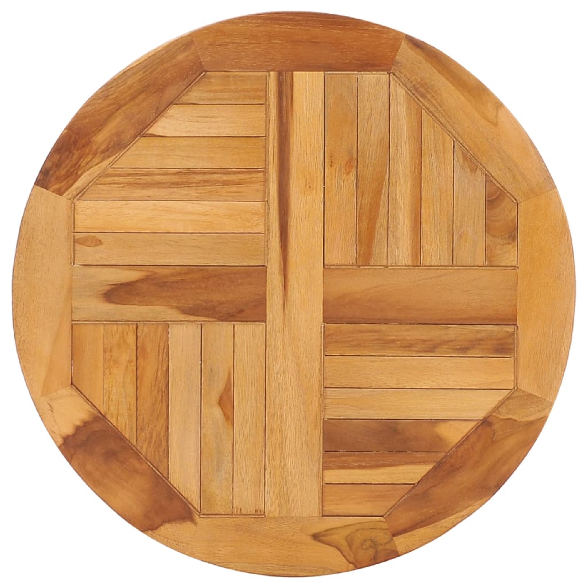vidaXL Rotating Table Disk Solid Teak Wood - Walmart.com