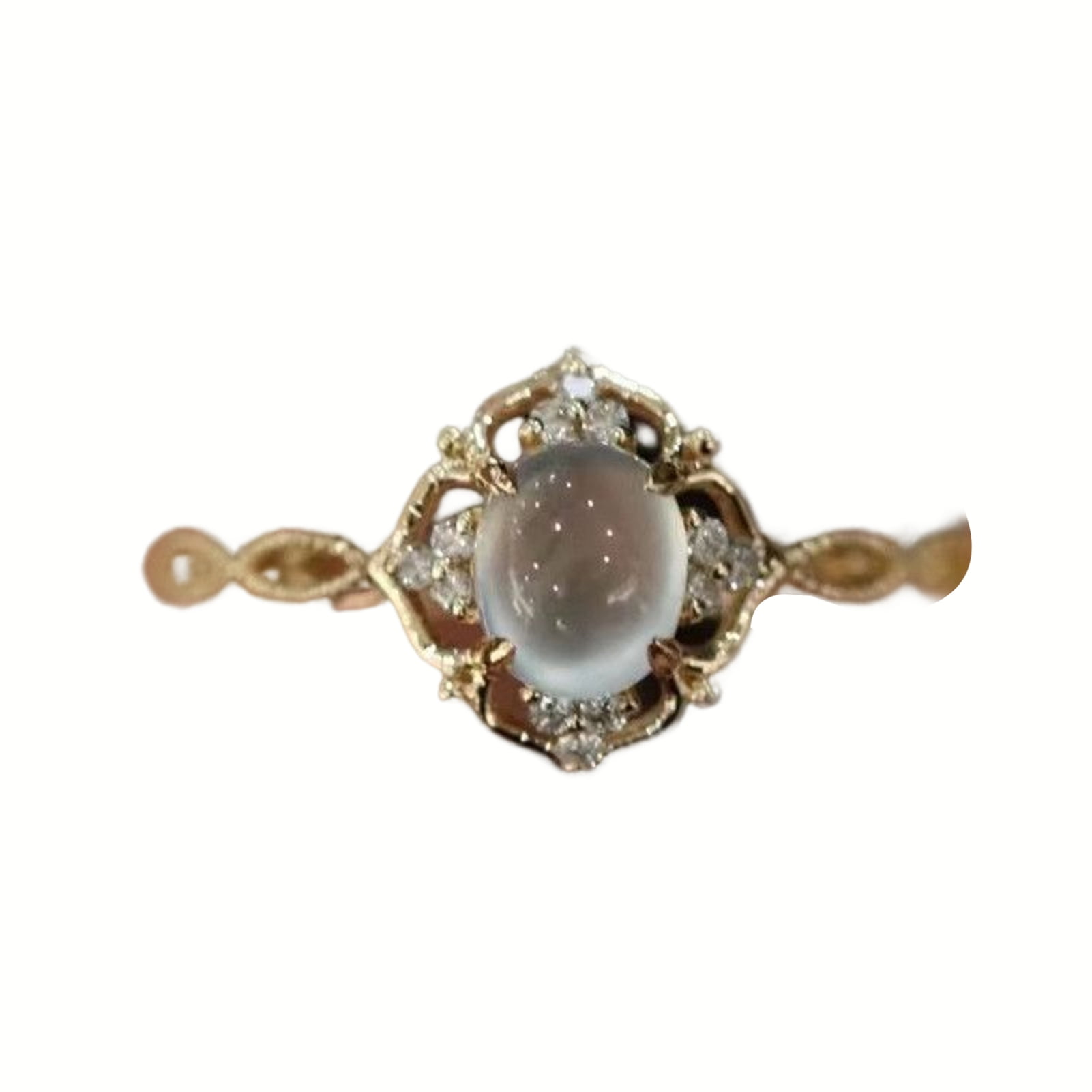 Click here for Visland Women Ring Shiny Romantic Hollow Out Spark... prices