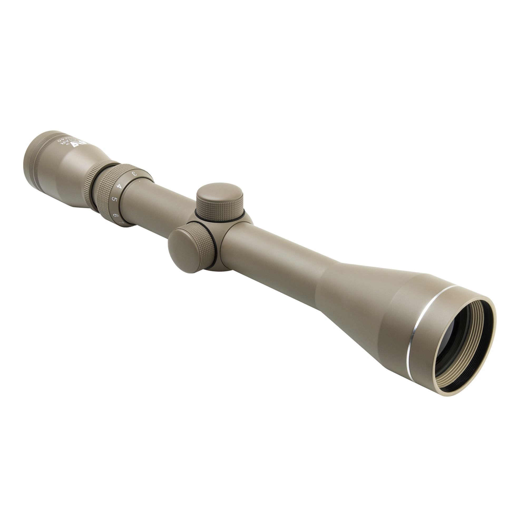 NcStar Shooter I Series 3-9X40 Tan Scope/Weavr Rings - Walmart.com