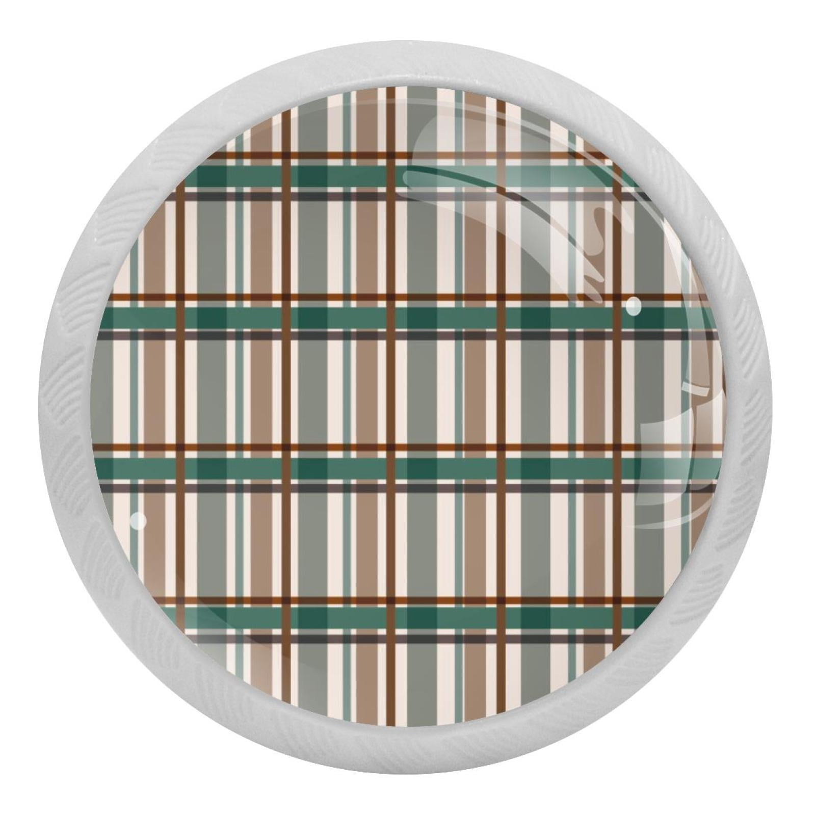 4PCS Round Lattice Cabinet Fluorescence Knob Glowing in the Dark ...