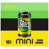 Starry Lemon Lime Soda, 7.5 fl oz Mini Cans Pack, Caffeine-Free ...