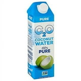 C2O Original Fresh Natural Coconut Water, 100% Pure, 33.8 Fl Oz ...