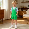 Boys Overalls Shorts Dance Performance Kindergarten Stage Kids School ...