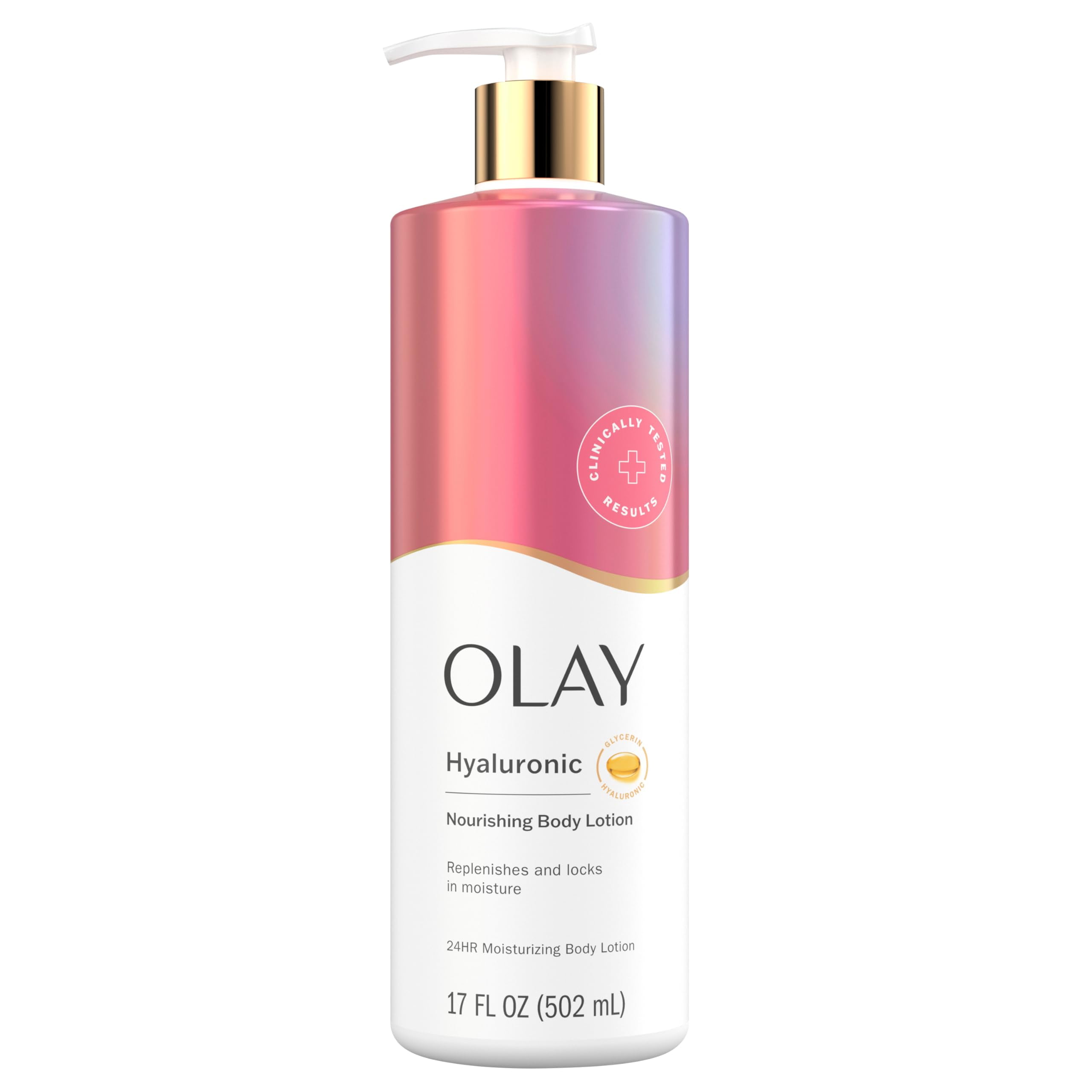 Loción corporal Olay nutritiva e hidratante con ácido hialurónico 500 ...