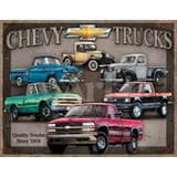 Chevy Truck Tribute Tin Sign 16x12.5 Sold by Art.Com - Walmart.com