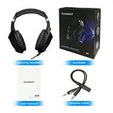 Gaming Headset, Over-Ear Headphones with Noise Cancelling Microphone ...