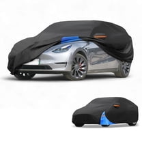 Unique Bargains Car Cover Waterproof All Weather Sun Rain Protection ...