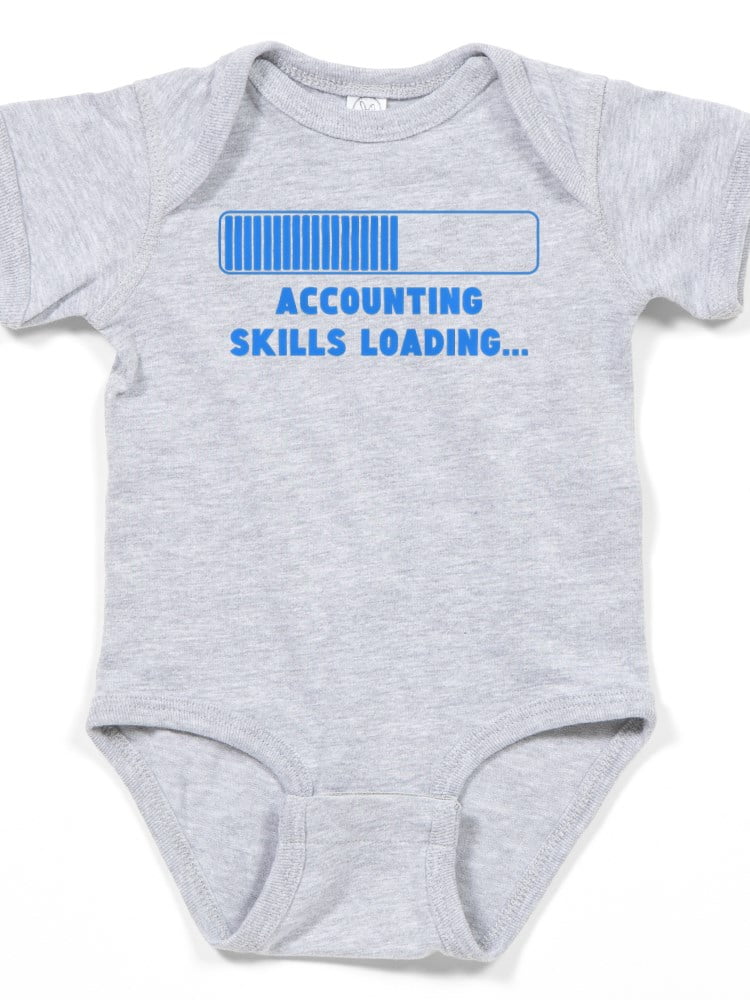 CafePress - Accounting Skills Loading - Cute Infant Bodysuit Baby ...