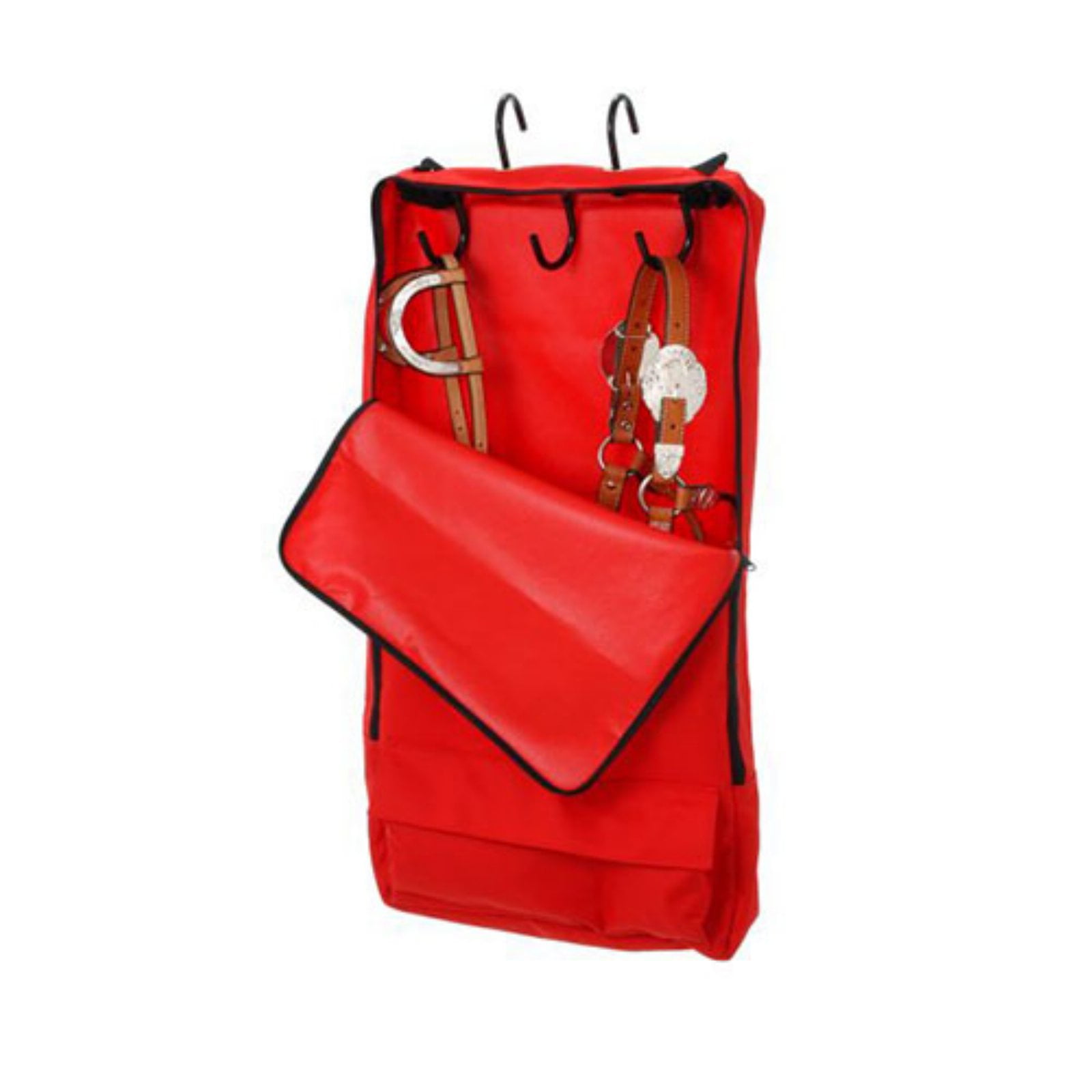 Tough 1 Nylon 2 Pockets Quick Grip Bridle Halter Prong Tack Rack Navy ...