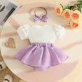 Dresses for Girls Cute Short Sleeve Crewneck A Line Dress with Bowknot ...
