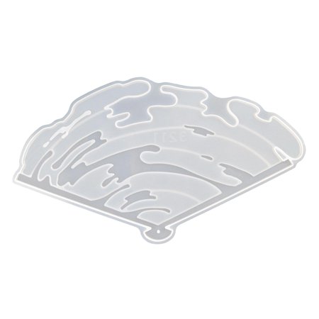 DIY Epoxy Resin Fan Casting Transparent for Dresser Creative Decor ...