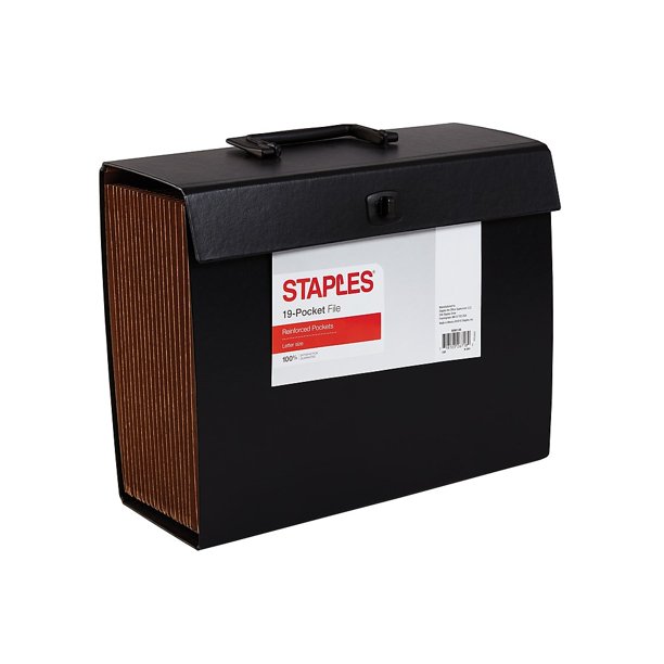 Staples Vertical Case File Letter Size Black (11147BLK) 895843 ...