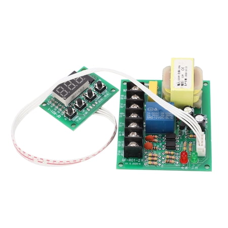 Delay Relay Timer, Digital Display Screen Time Relay Switch Board Delay ...