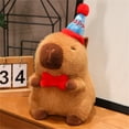Capybara Plush Toy Capybara Plushie Fancy Dress Up Capybara Figure ...