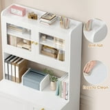 Homfa 71″ Tall Bookcase, Printer Stand with File Drawer and Adjustable ...