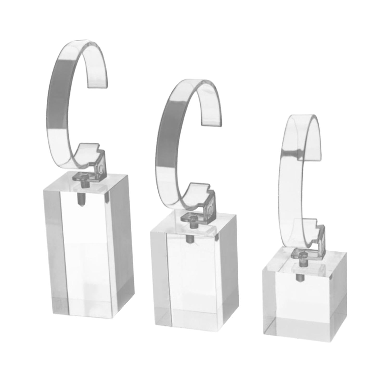 3Pcs Watch Display Rack Wrist Watch Holder Modern Gift Stable Base ...